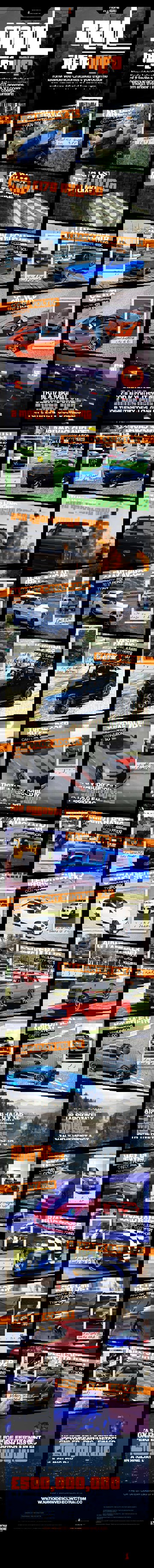 Grand Theft Info - GTA V Inspired Infographic