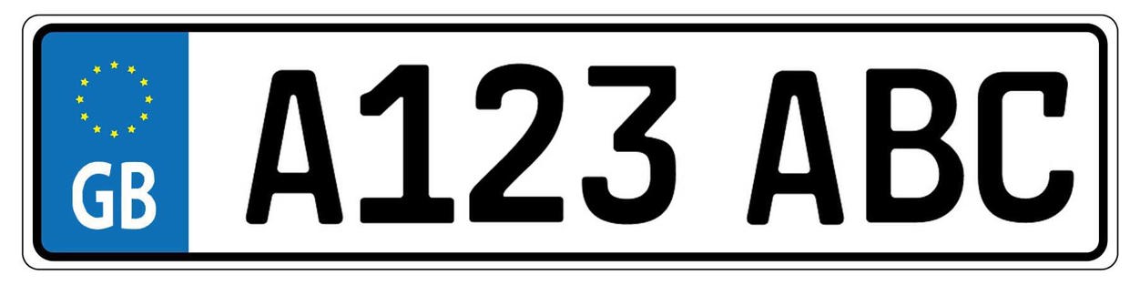 Using Private Registration Plates | Nationwide Vehicle Contracts